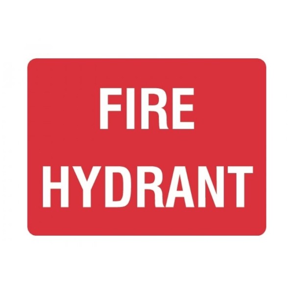 Fire Safety Sign - Fire Hydrant